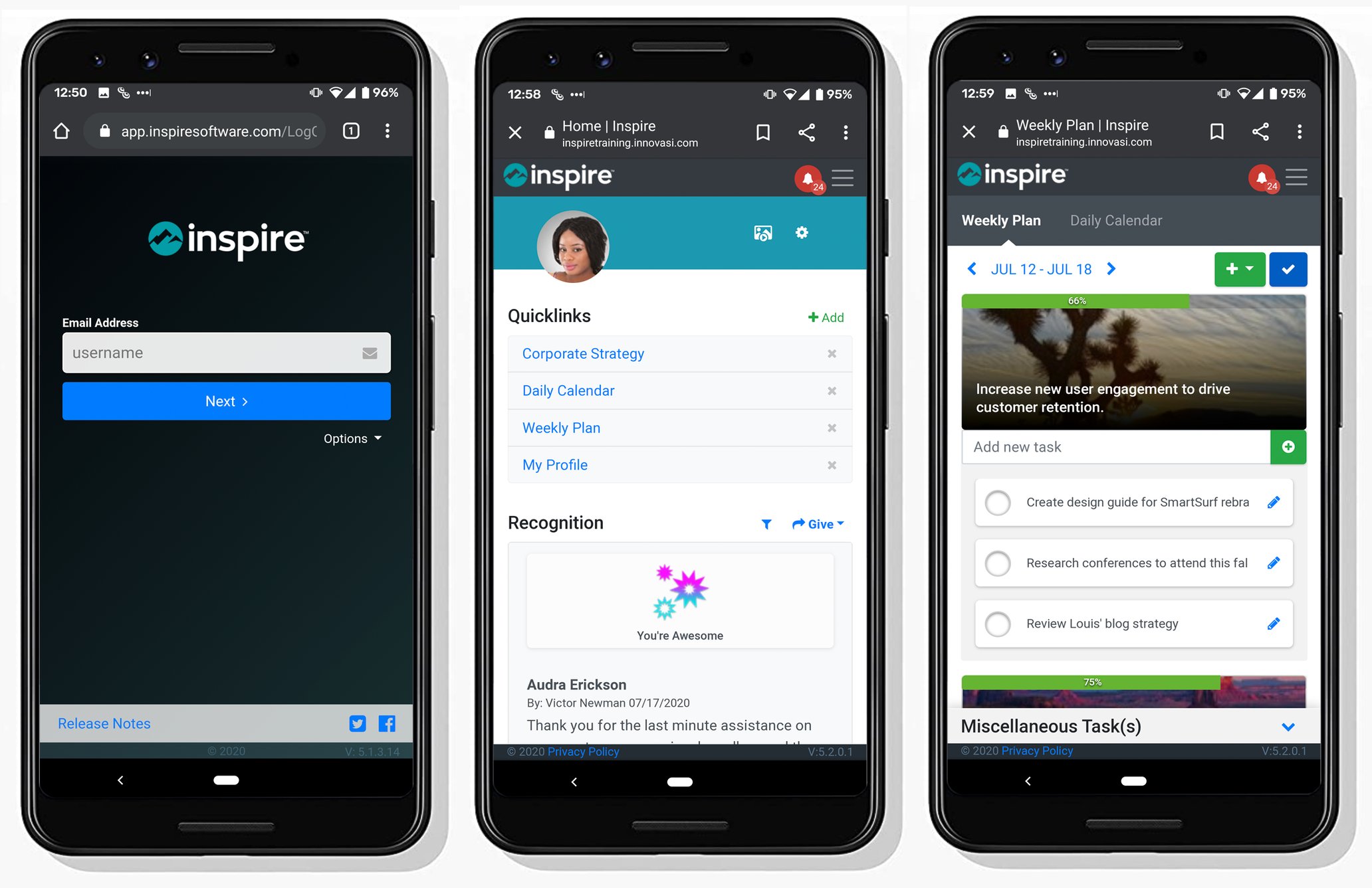How to add Inspire to your Home screen (Android)