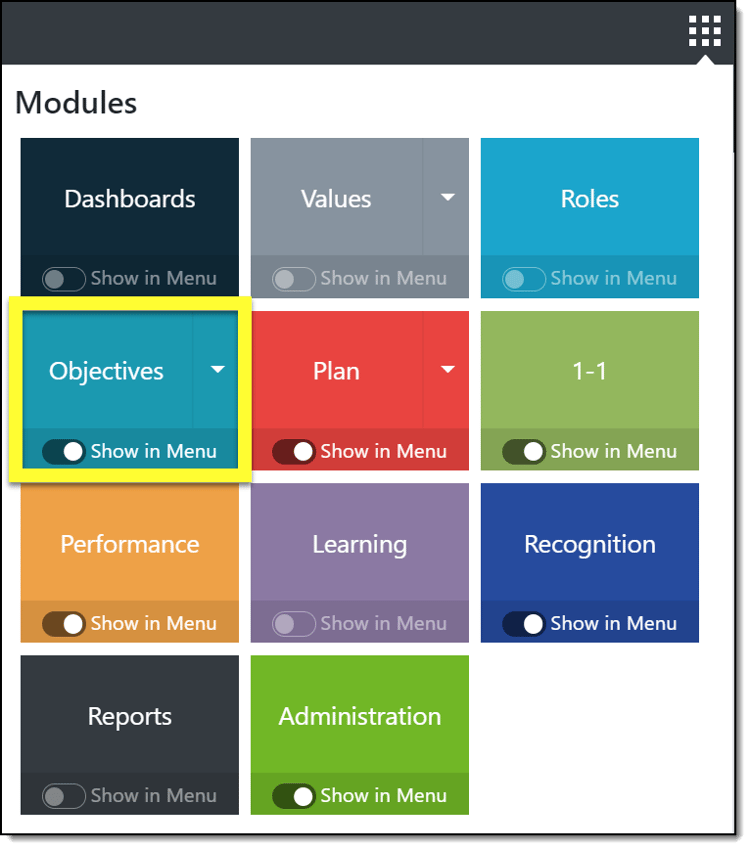 Creating a Team Objective