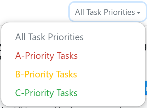 Objective Activity Widget