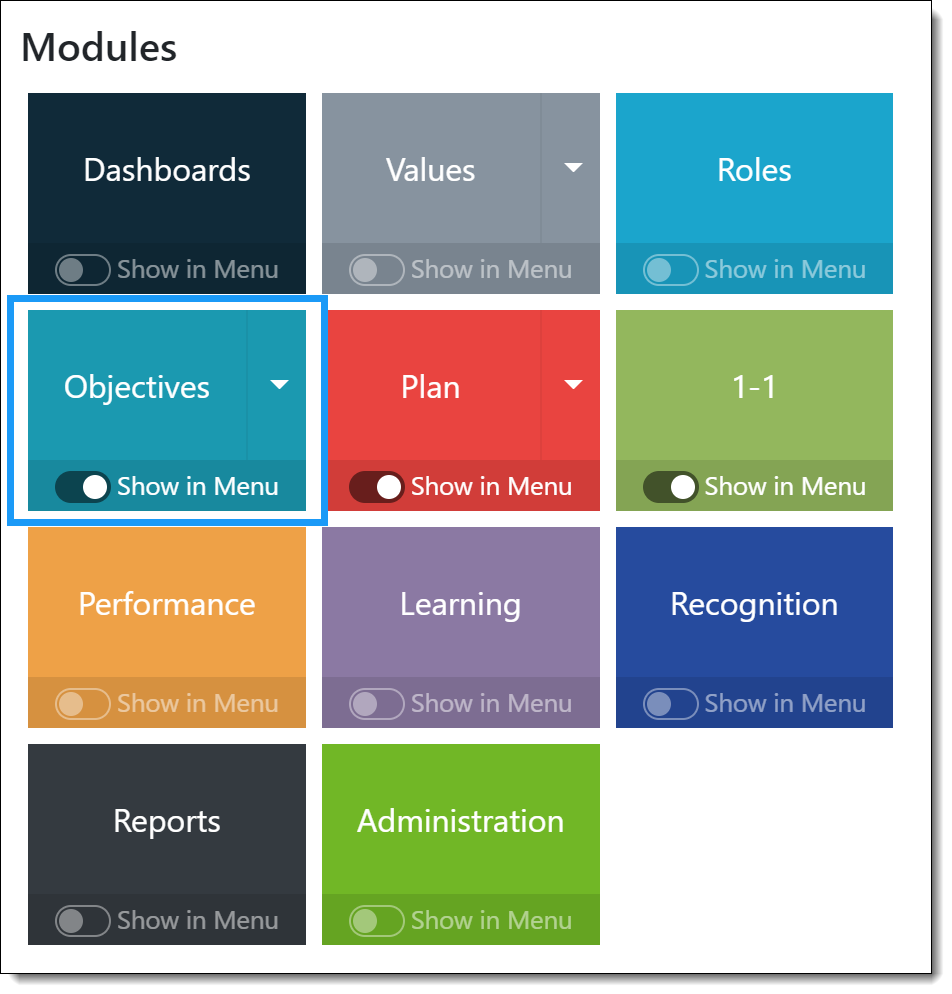 Aligning an Objective