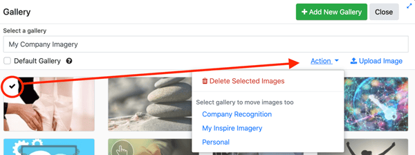 FAQ: Choosing a Default Image Gallery