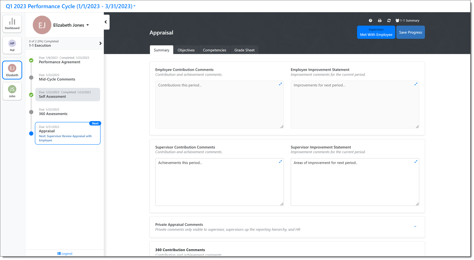 Completing a Performance Appraisal