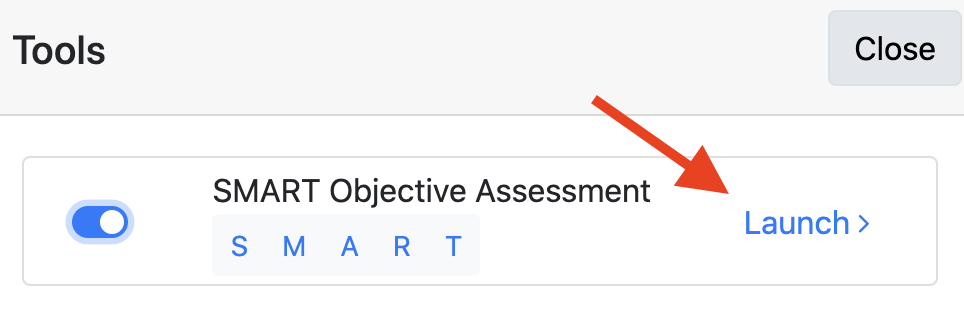 Using the SMART Objective Assessment Tool