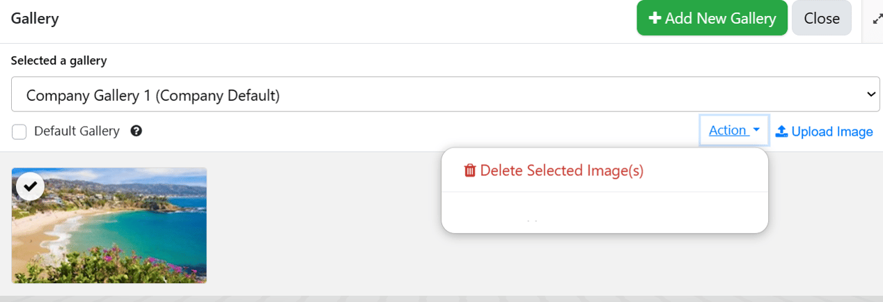 FAQ: Choosing a Default Image Gallery