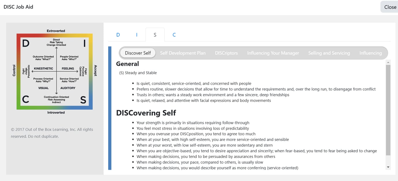 DISC - Level 2